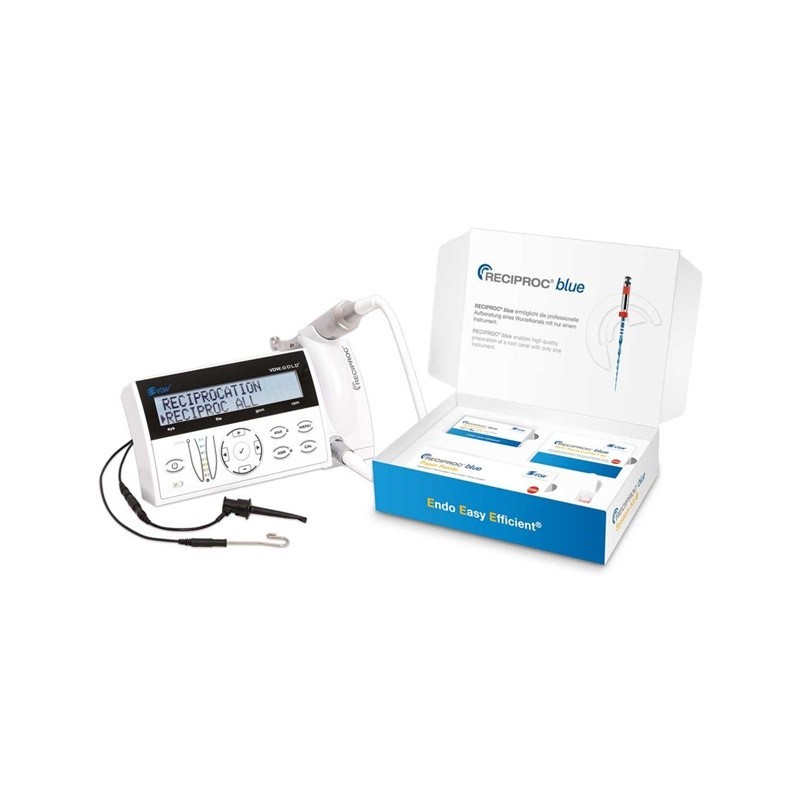 GOLD RECIPROC + KIT RECIPROC BLUE 24 VDW