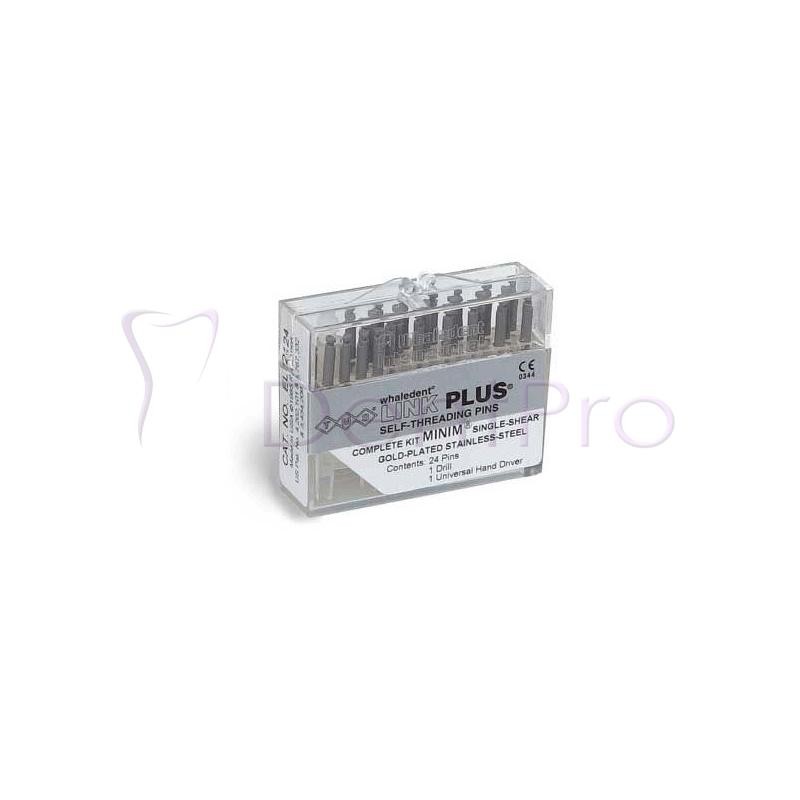 PINS TMS LINK PLUS 24u. Tipo MINIM, PLATA L-721 (.021”/.525mm.)