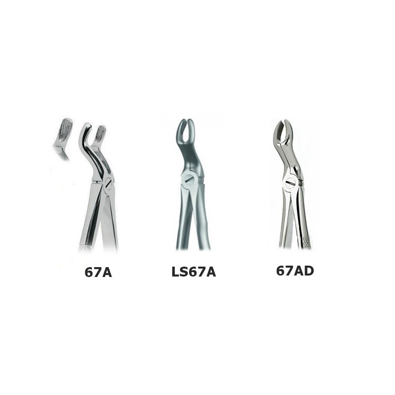 FORCEPS 67 CORDAL SUPERIOR 1u. MODELO 67A
